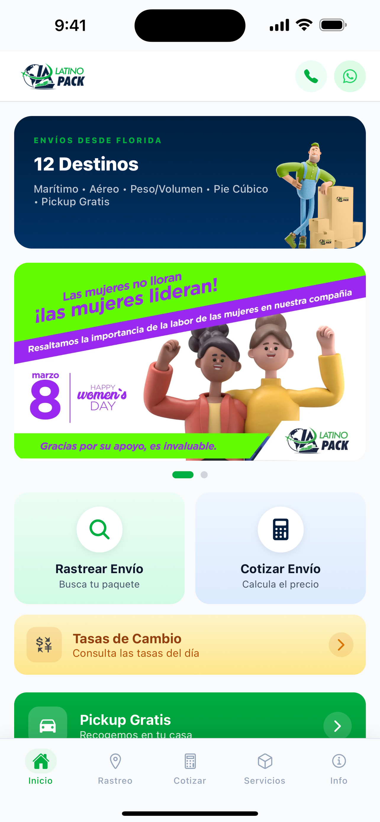 LatinoPack — Ship to Latin America